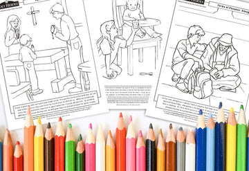 Catholic Coloring Downloads - Saints and Mass Guides for Kids! – Holy ...