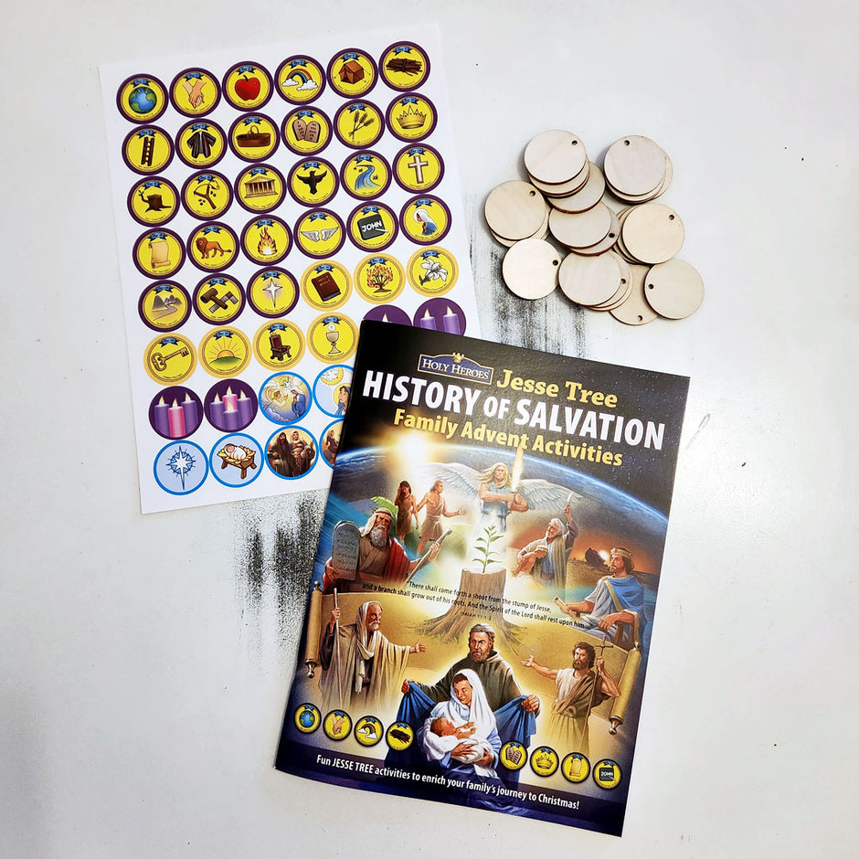 Jesse Tree Products - Liturgical Year Catholic Resources – Holy Heroes