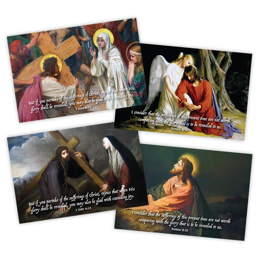 Lenten Daily Prayer & Sacrifice Cards (40 card set) – Holy Heroes