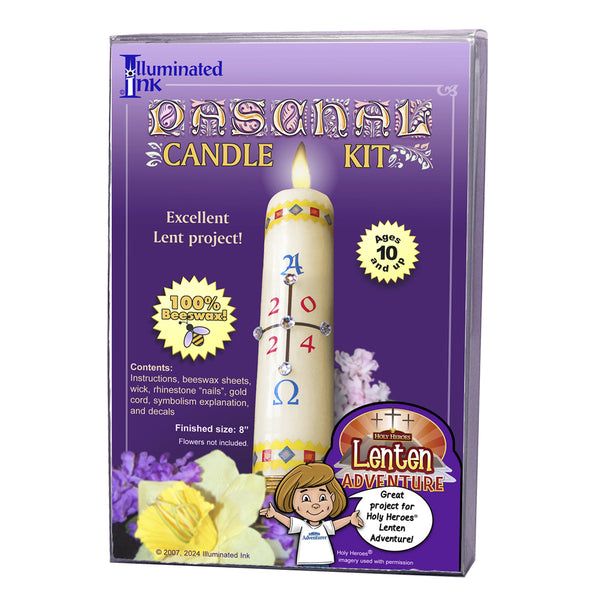 Make Your Own Paschal Candle Kit - Easter Craft – Holy Heroes