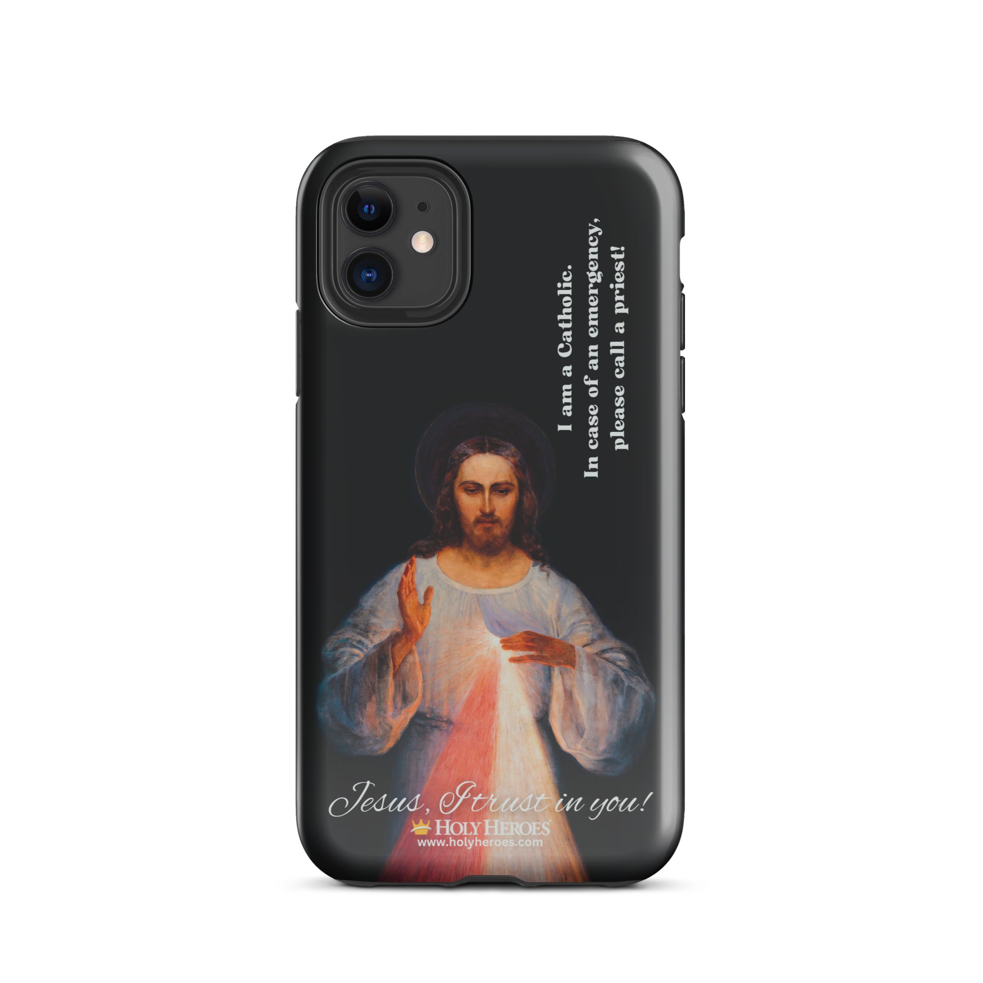 Divine Mercy (detail) "I am a Catholic" Tough Case for iPhone® – Holy ...