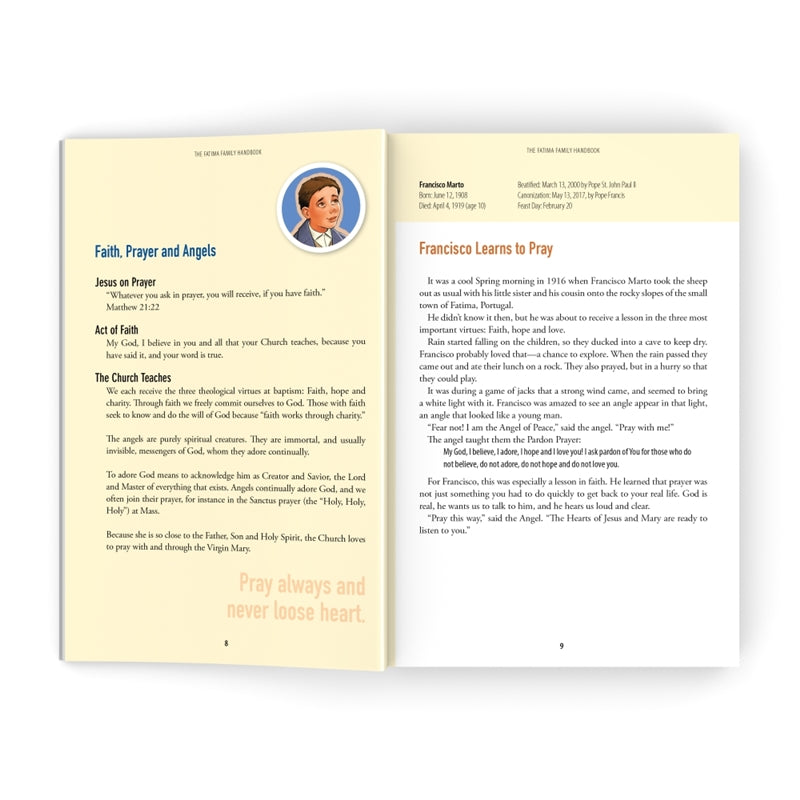 Fatima Family Handbook – Holy Heroes