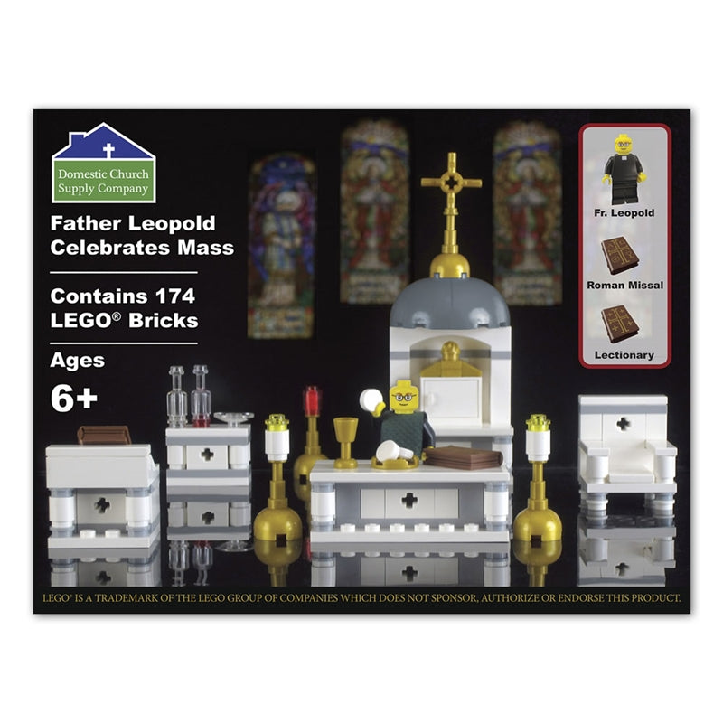 Father Leopold Celebrates Mass with LEGO® bricks - Catholic Gifts ...
