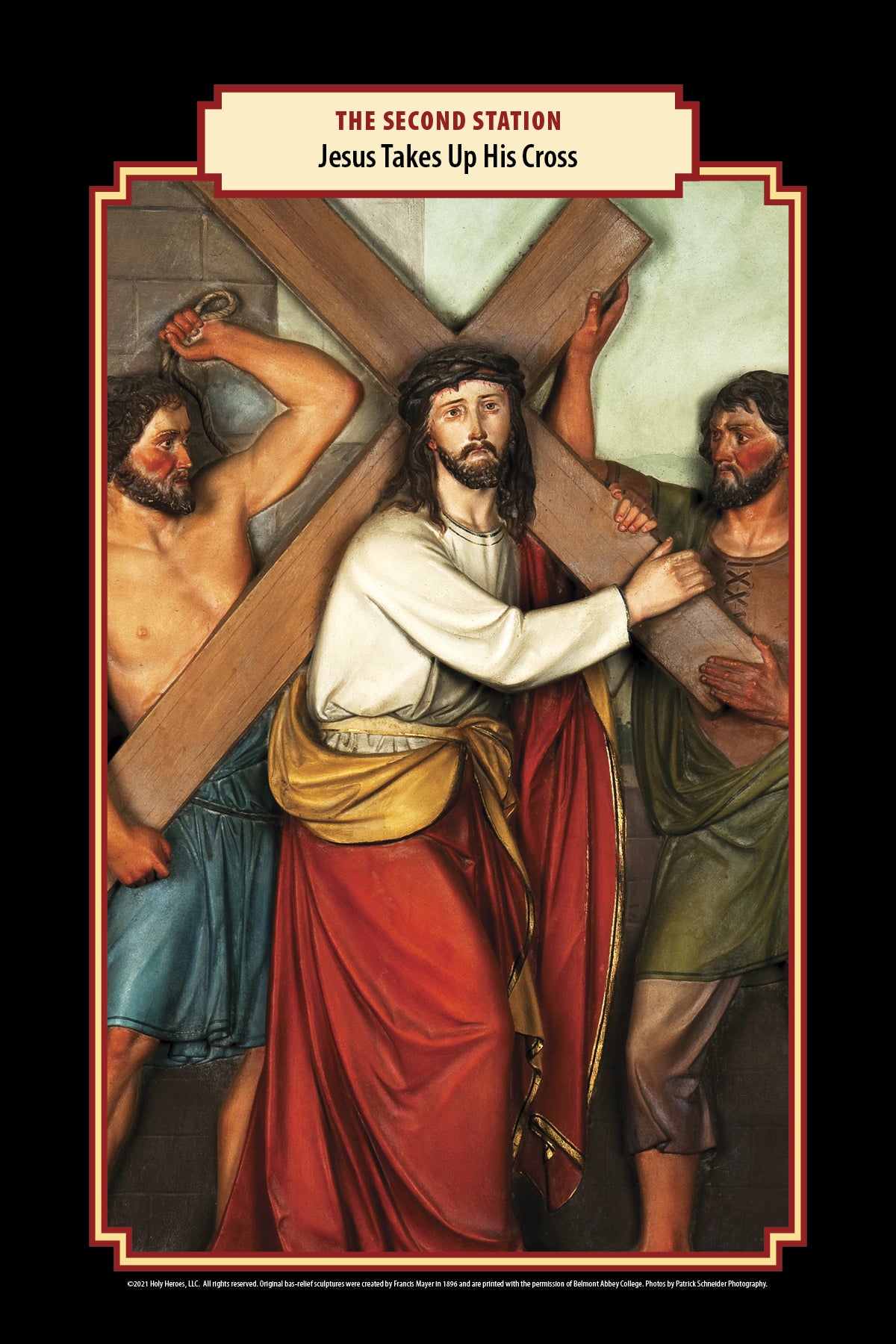 Stations of the Cross Wall Posters – Holy Heroes