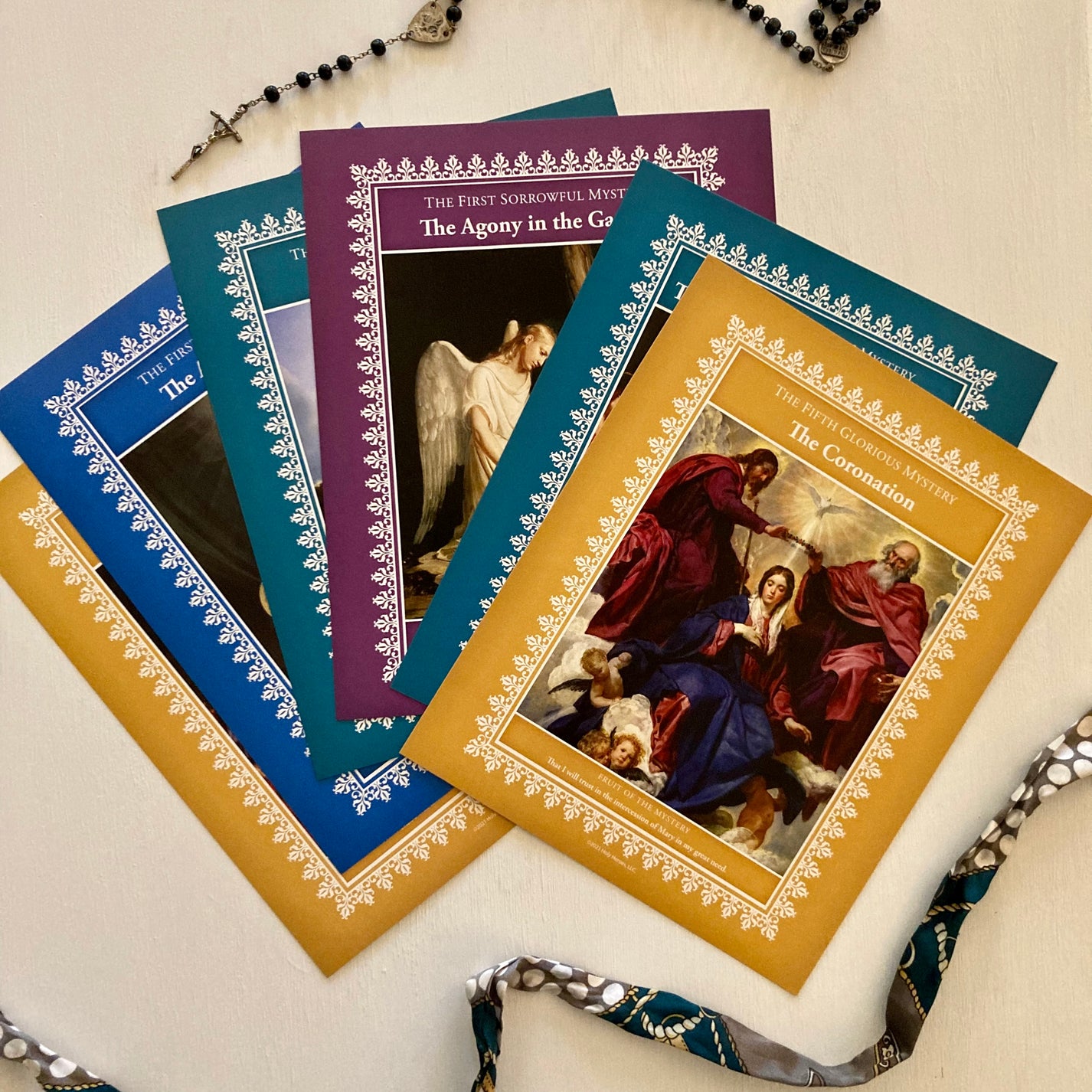 Mysteries of the Rosary Wall Posters - Sacred Art – Holy Heroes