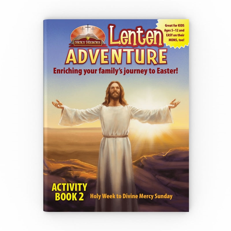 Lenten Adventure Activity Book 1 & 2 - Catholic Kids Lent Resources ...