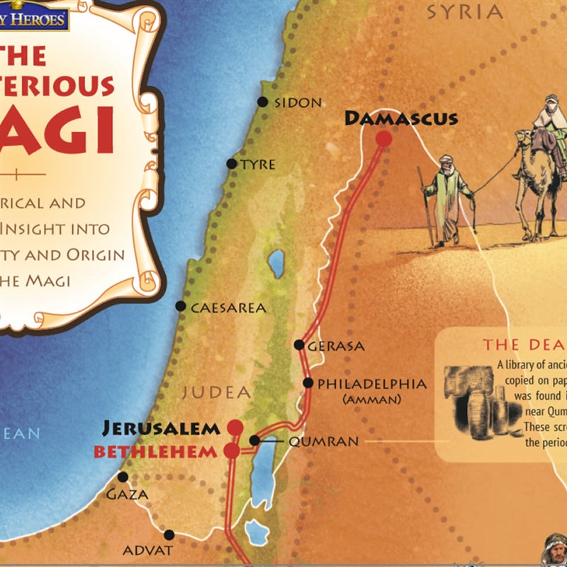 The Mysterious Magi Map – Holy Heroes