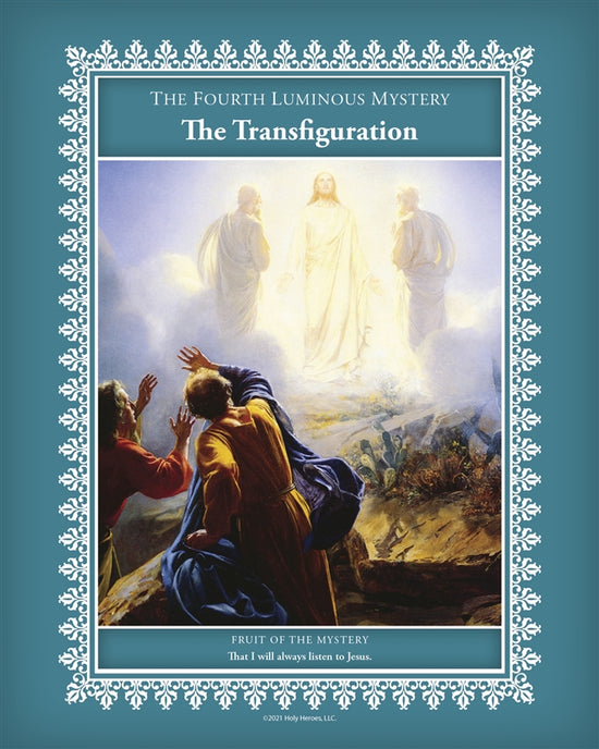 Mysteries of the Rosary Wall Posters - Sacred Art – Holy Heroes