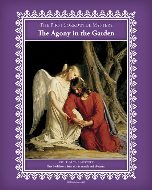 Mysteries of the Rosary Wall Posters - Sacred Art – Holy Heroes