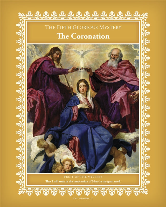 Mysteries of the Rosary Wall Posters - Sacred Art – Holy Heroes